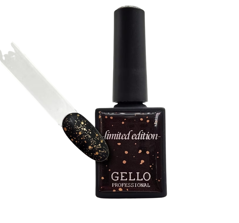 Gello טופ פתיתי שלג מאט זהב - Colores By Be Academy - קורסים אונליין לק ג׳ל